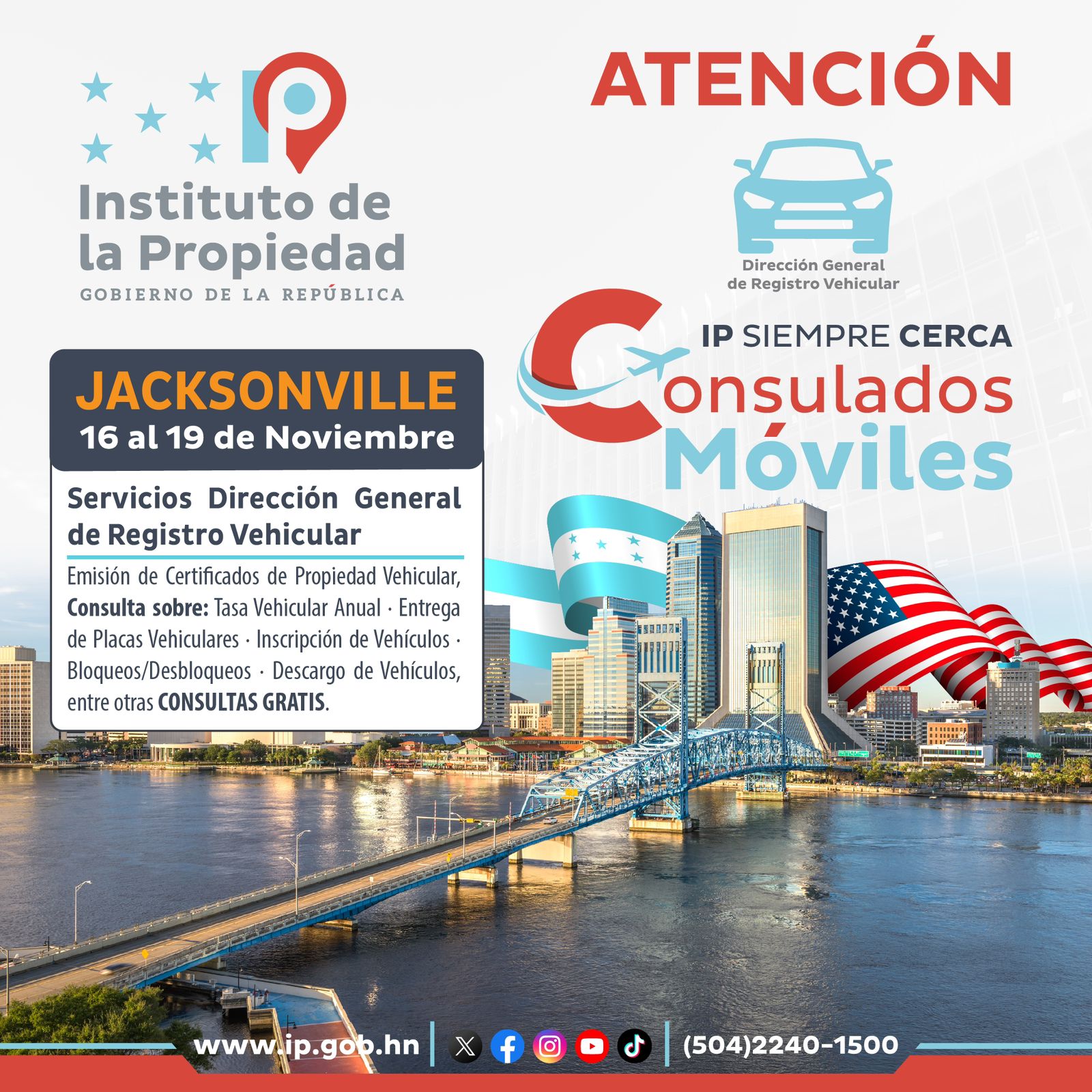 El Instituto de la Propiedad se suma a la iniciativa de Consulados